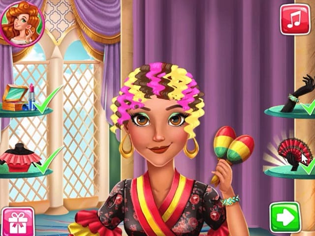 LATINA PRINCESS REAL HAIRCUTS gra online | Gry POMU