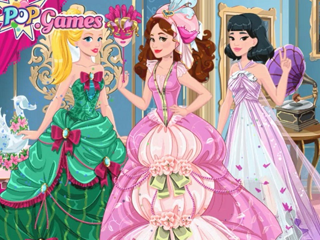 MASQUERADE BALL FASHION FUN gra online | Gry POMU