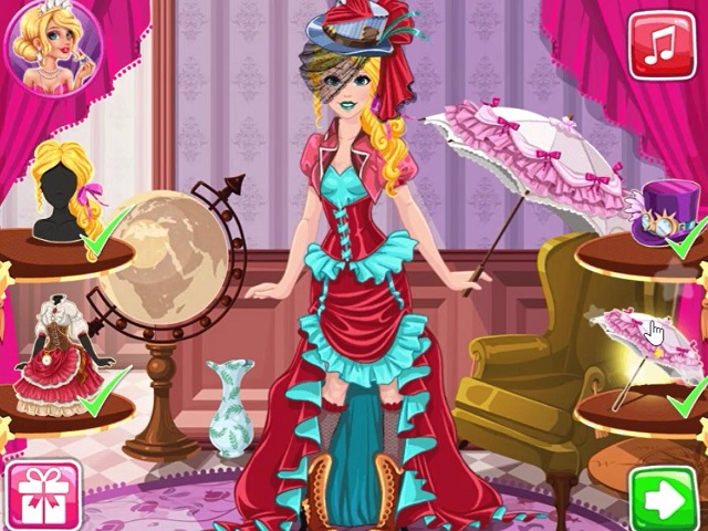 AUDREY STEAMPUNK FASHION gra online | Gry POMU