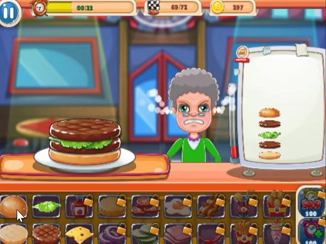 TOP BURGER gra online | Gry POMU