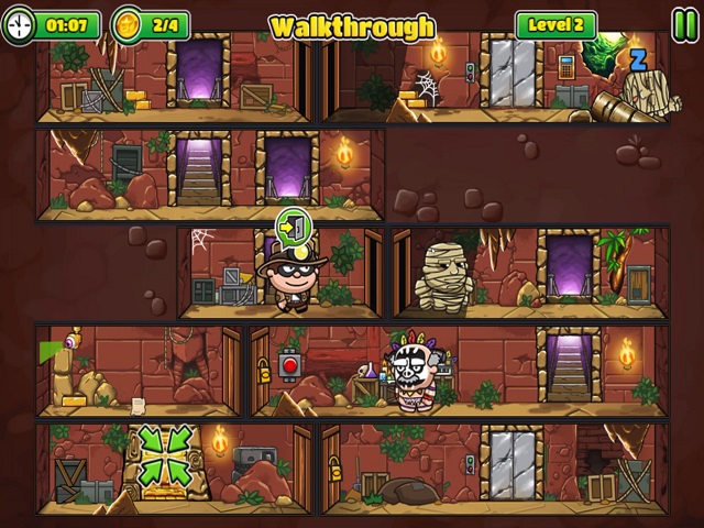 BOB THE ROBBER 5 THE TEMPLE ADVENTURE gra online | Gry POMU