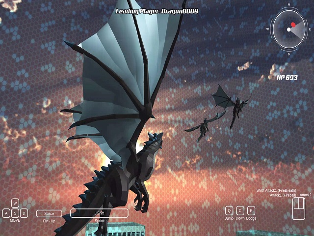 DRAGON SIMULATOR MULTIPLAYER gra online | Gry POMU