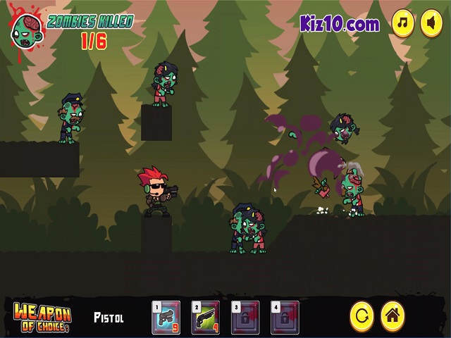 ZOMBIE GUNAPOCALYPSE gra online | Gry POMU