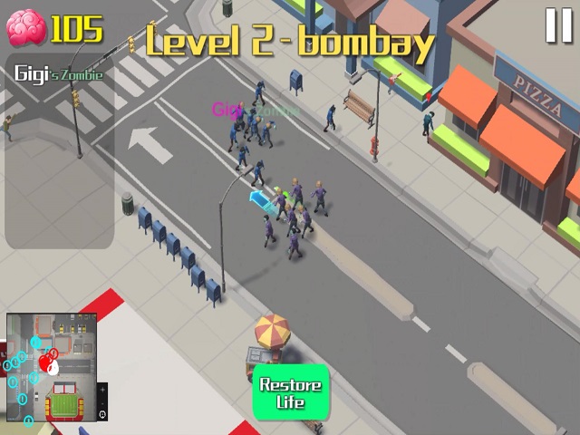 ZOMBIE CROWD gra online | Gry POMU