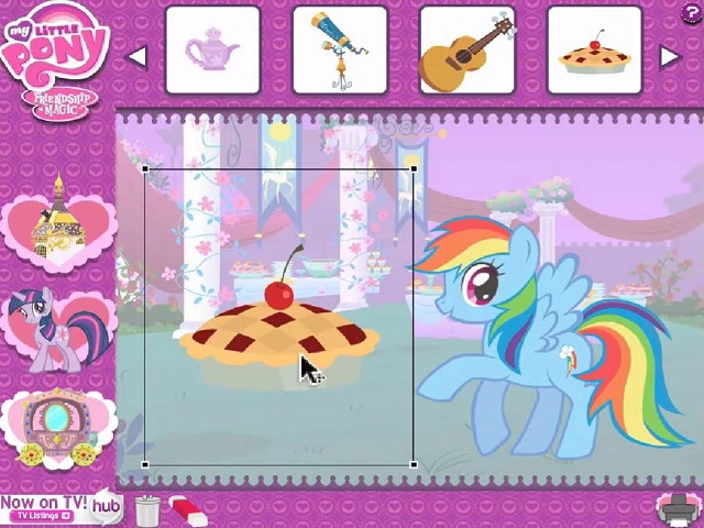 MY LITTLE PONY: CASTLE CREATOR gra online | Gry POMU
