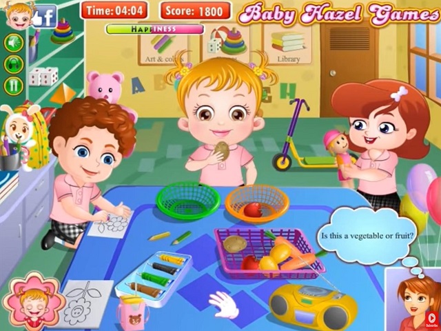 BABY HAZEL IN PRESCHOOL gra online | Gry POMU